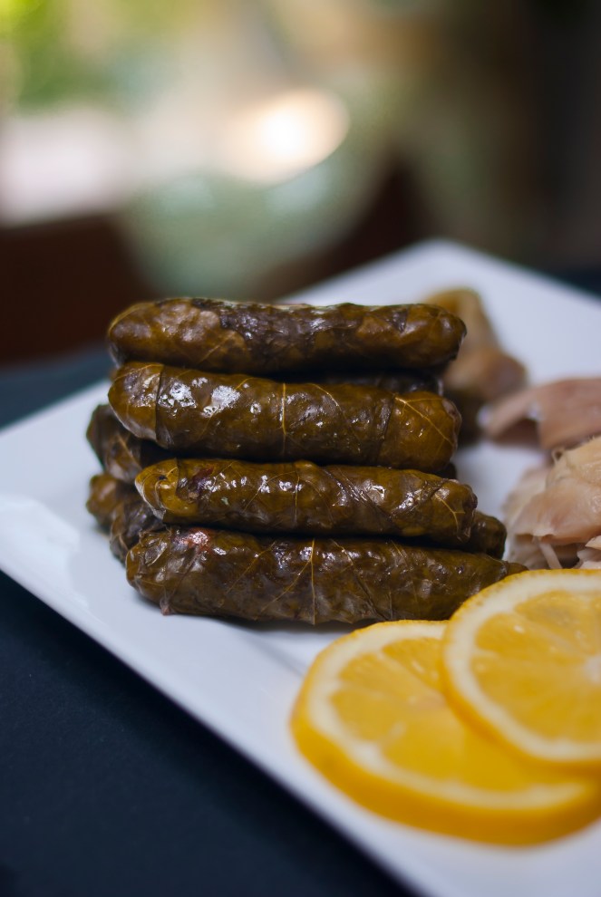 Yabraq / Feuilles de vigne farcies – Paris-Alep (cuisine syrienne)