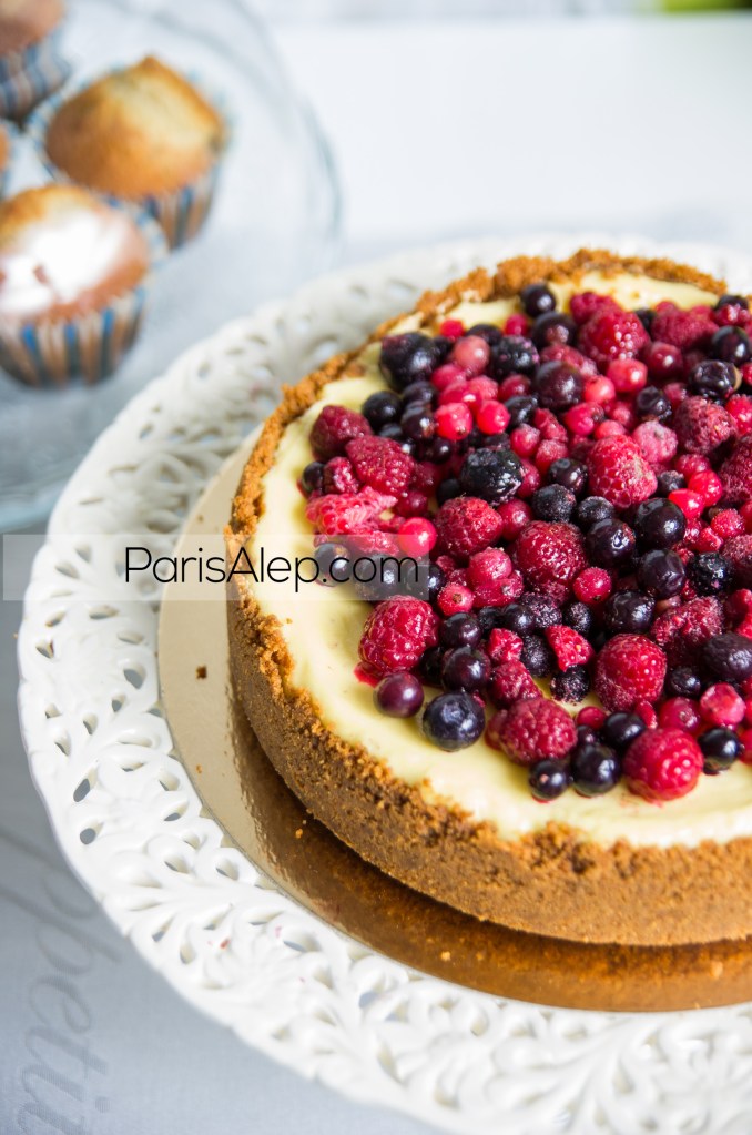 Cheesecake aux fruits rouges, nouvelle version plus légère ! – Paris ...