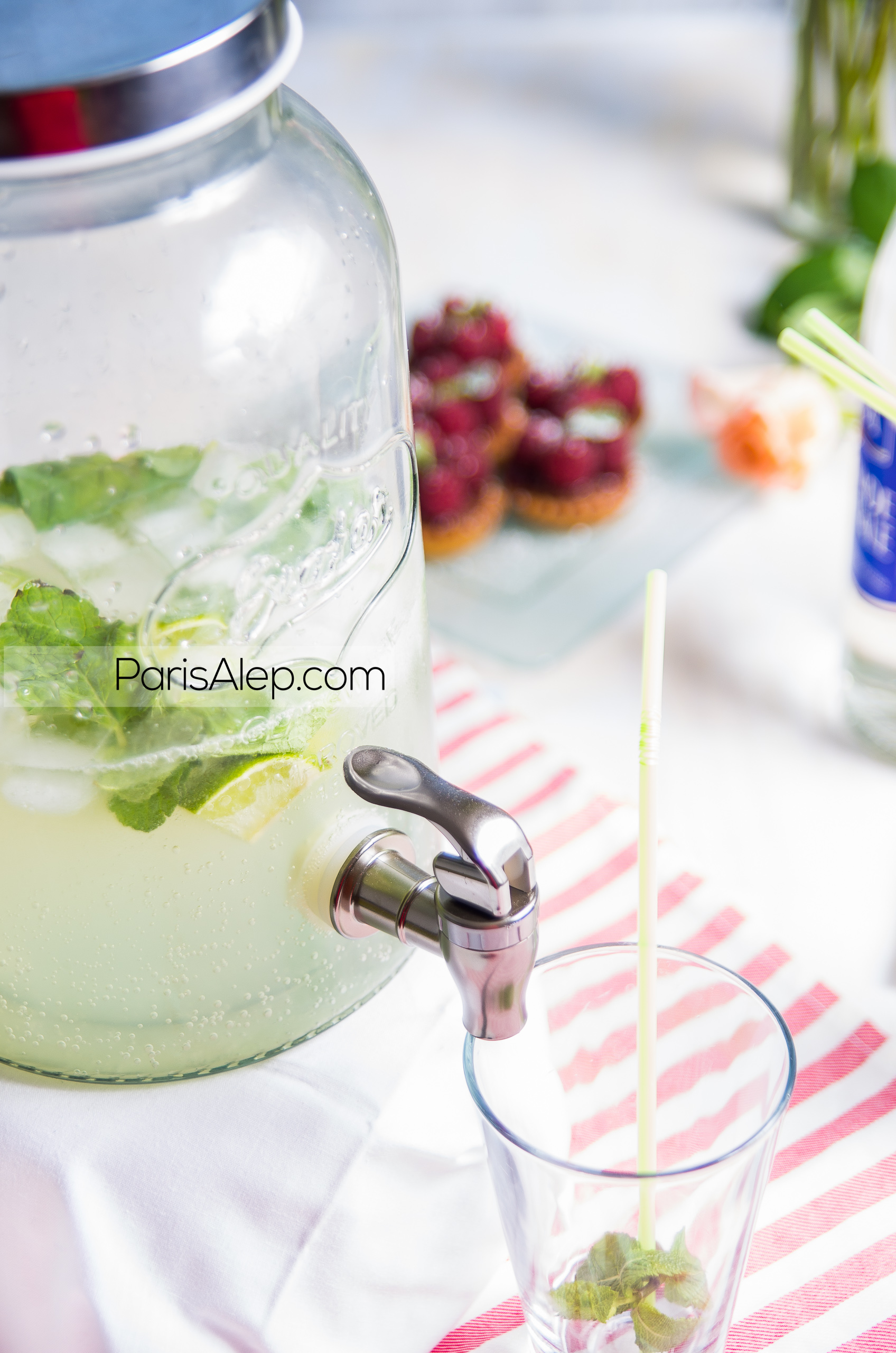 Mojito sans alcool – Paris-Alep (cuisine syrienne)